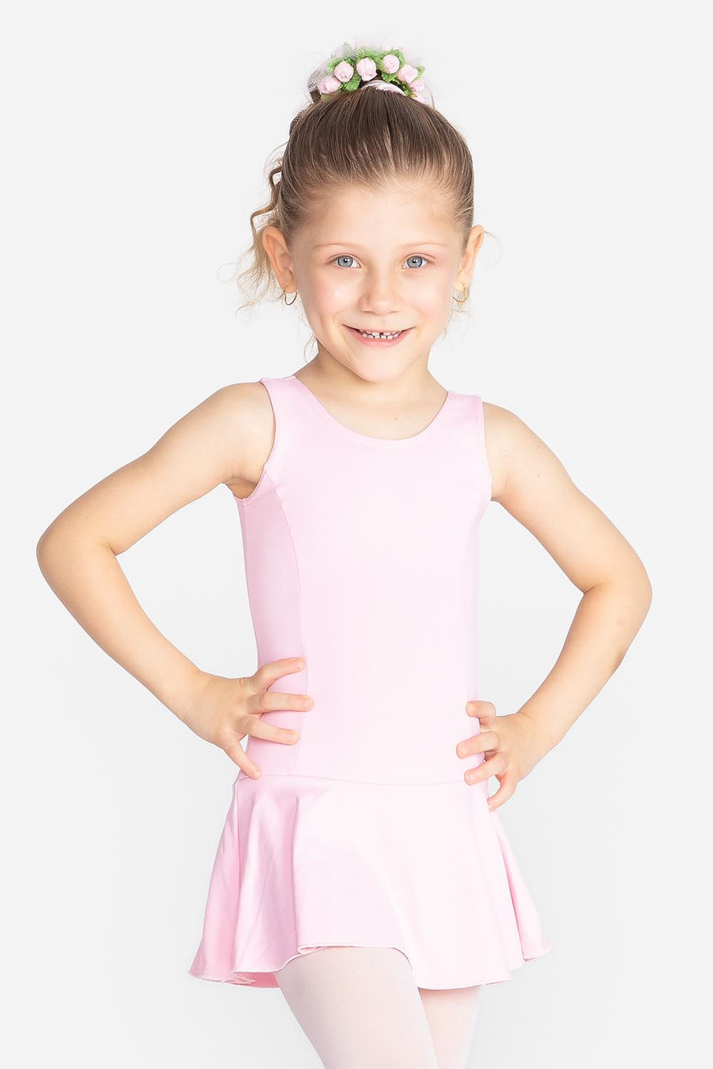 Collant Lara - Rosa - Adulto - SD1379 - Só Dança