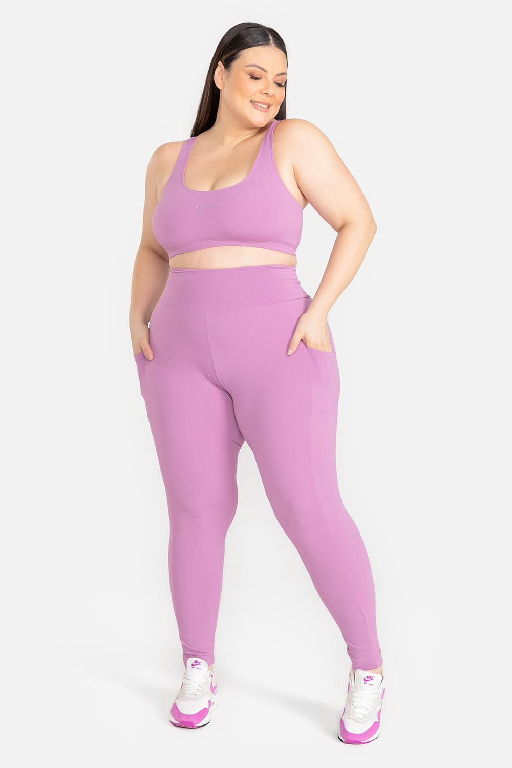 Calça Legging Plus Nakay com Bolsos VERÃO24 - Melissa - Trinys